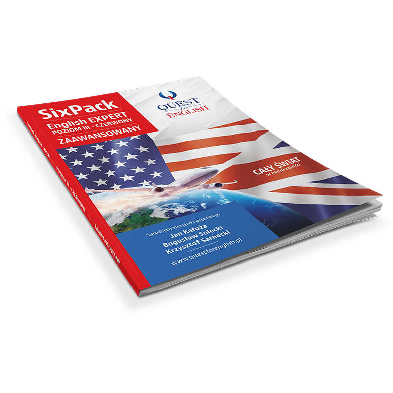 Kurs języka angielskiego - SixPack Czerwony - Quest For English